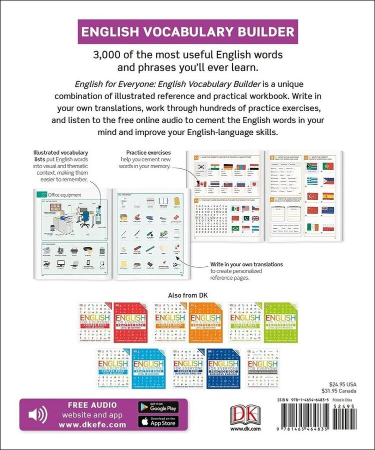 English for Everyone English Vocabulary Builder Dorling Kindersley book ...